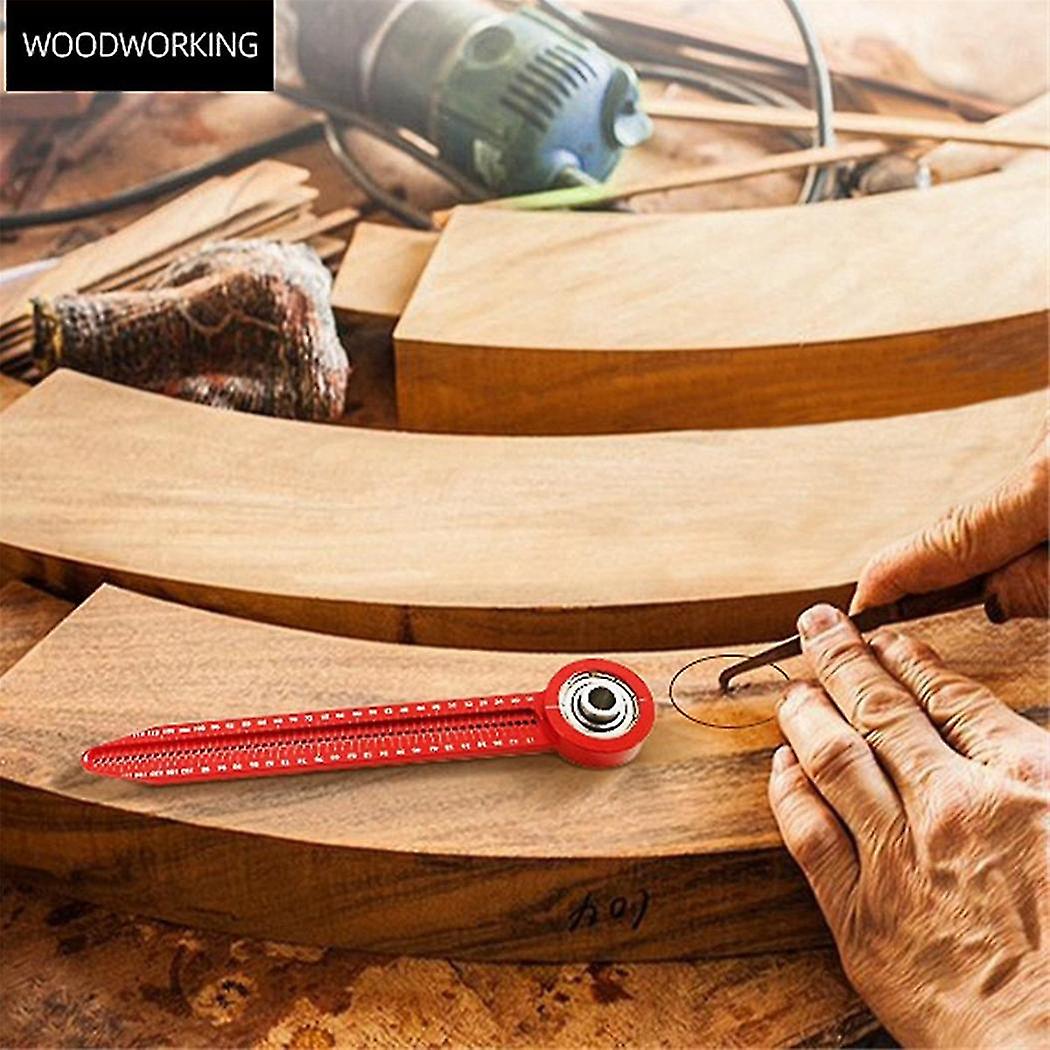 Red Adjustable Drawing Compass Portable Drawing Compass Industrial ...