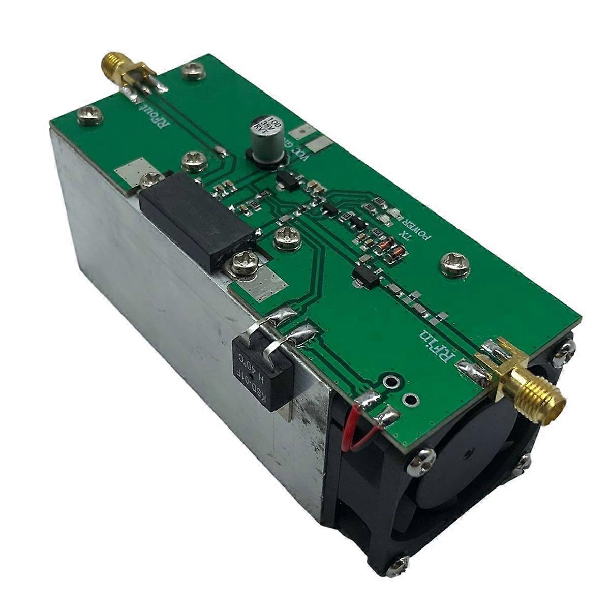 NEW Upgrade 13W RF Power Amplifier 433MHz (335-480MHz) Radio Frequency Power Amplifier with ...