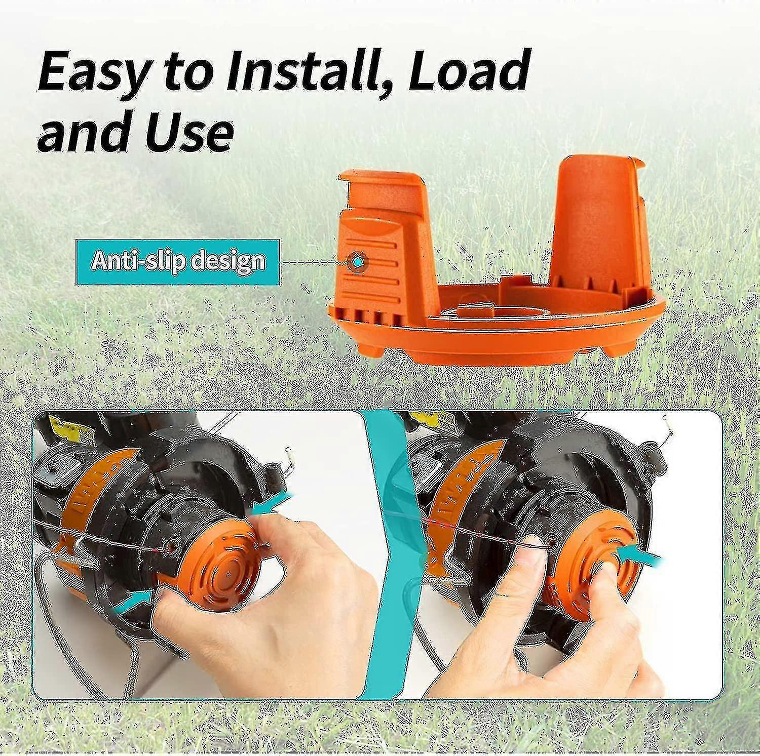 Spool Cap Cover For Worx,trimmer Replacement Spool Cap Covers For Worx ...