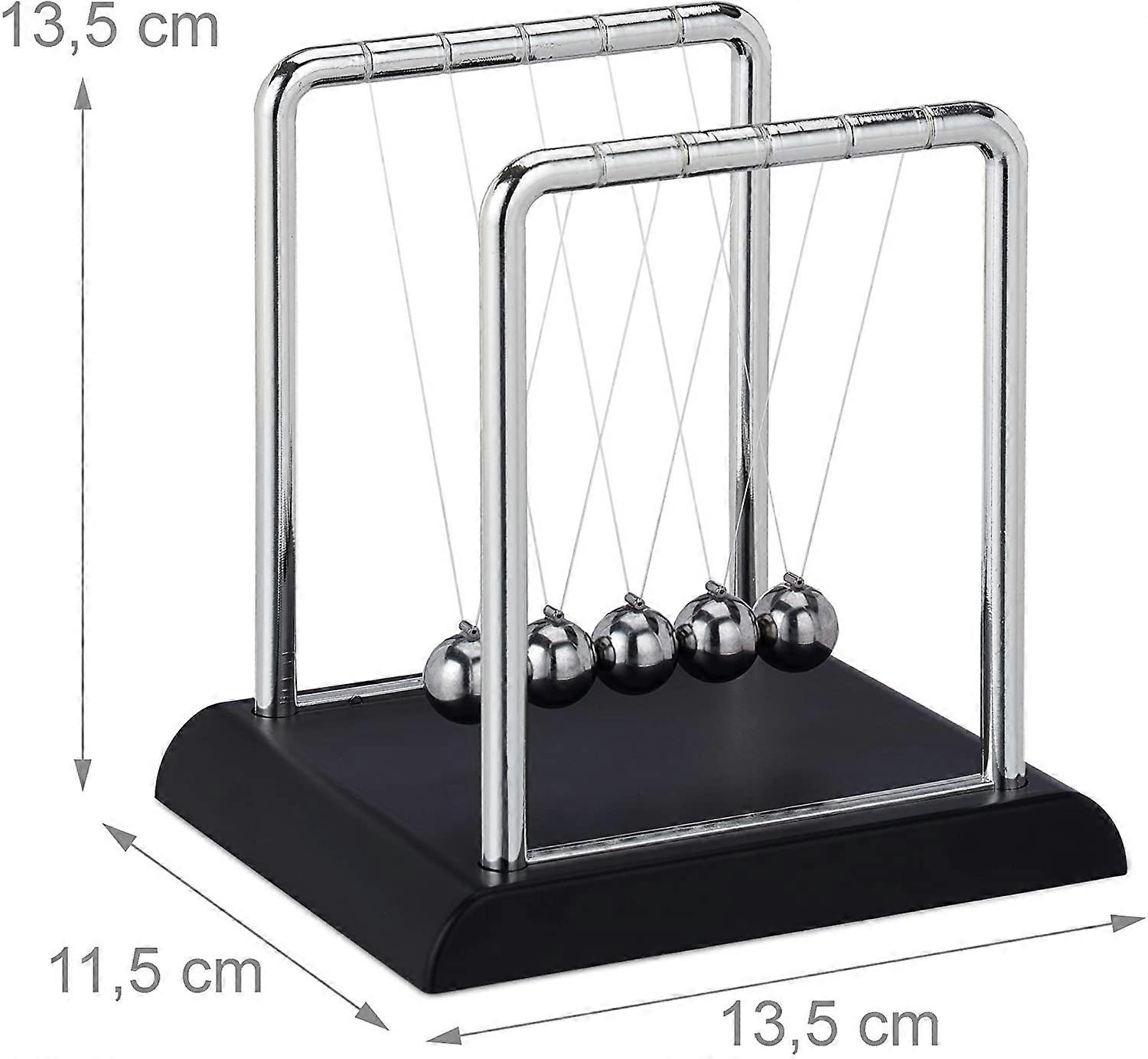 Newton pendulum, classic shot put pendulum, 5 balls, physics decoration ...