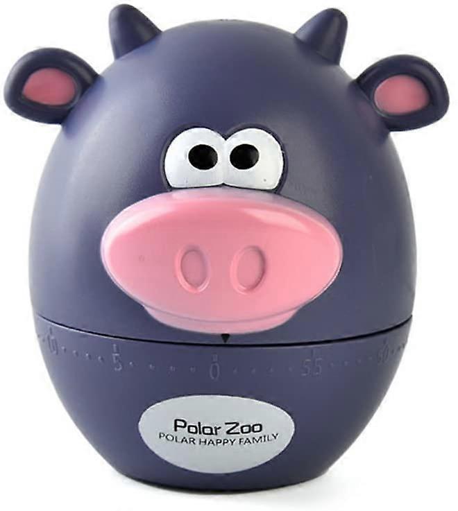 Wekity Cute Cartoon Cow or Bear Timers 60 Minutes Mechanical Kitchen ...