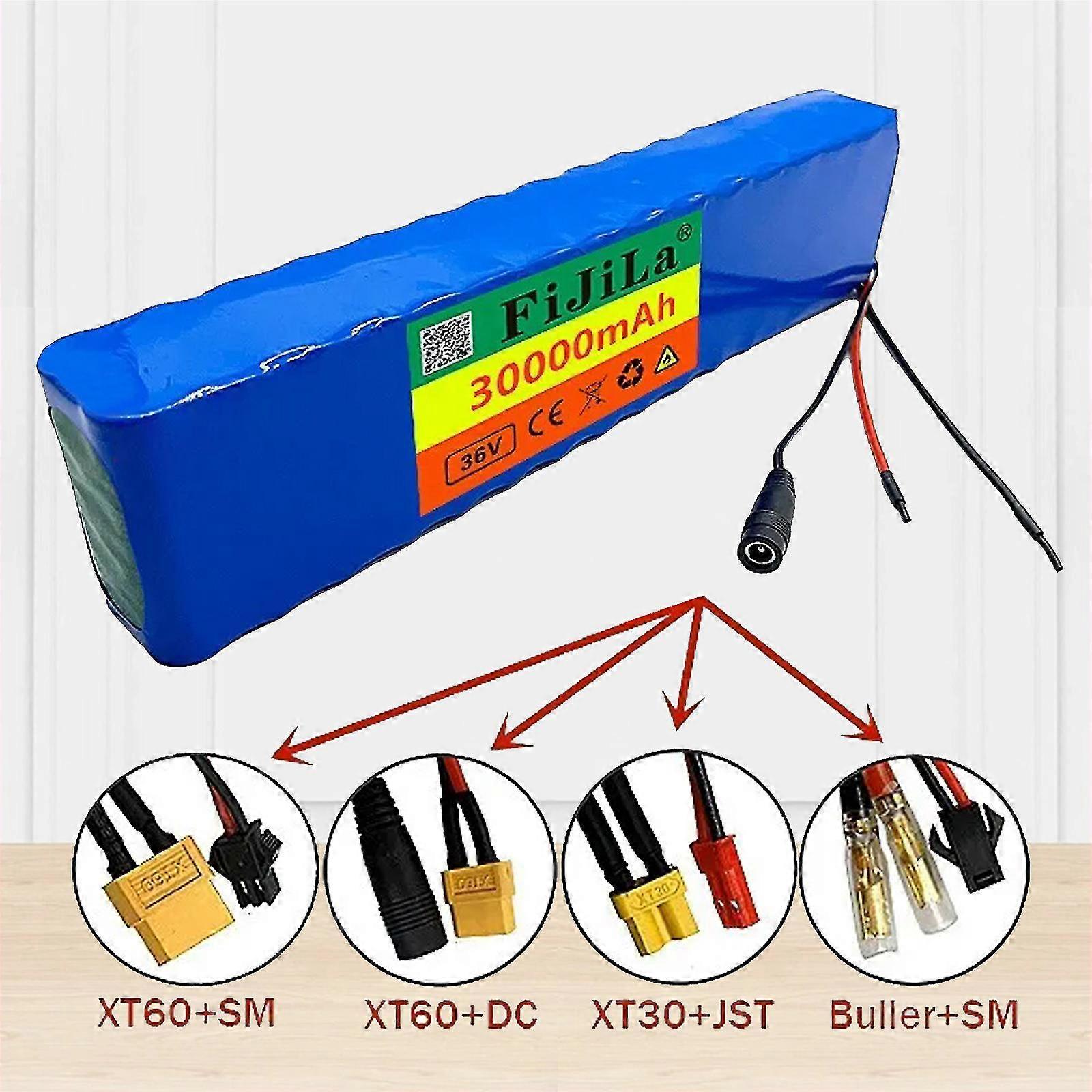 36v 30ah High Power 10s3p Li-ion Multi Plug Battery Pack 350w 500w ...