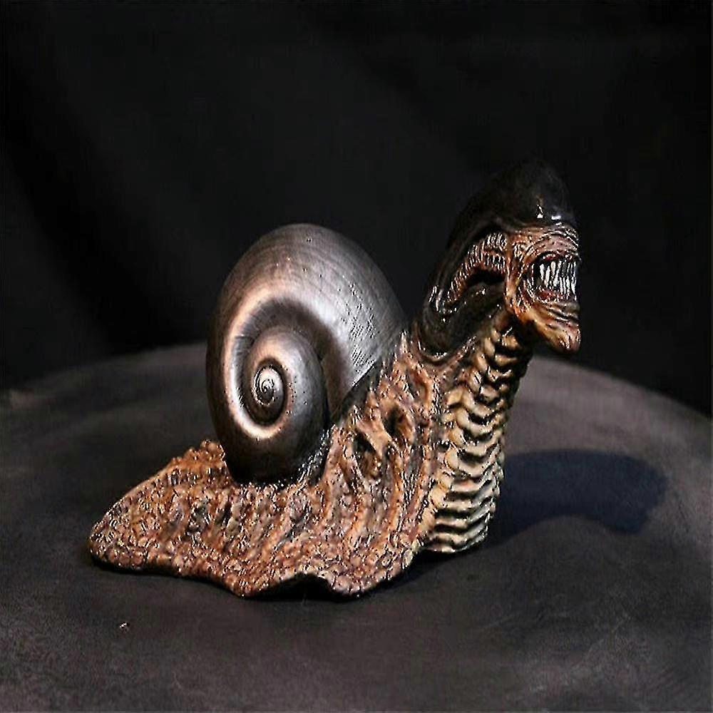 Halloween Horror Evil Variation Snail Figurine Sculpture Decoration ...