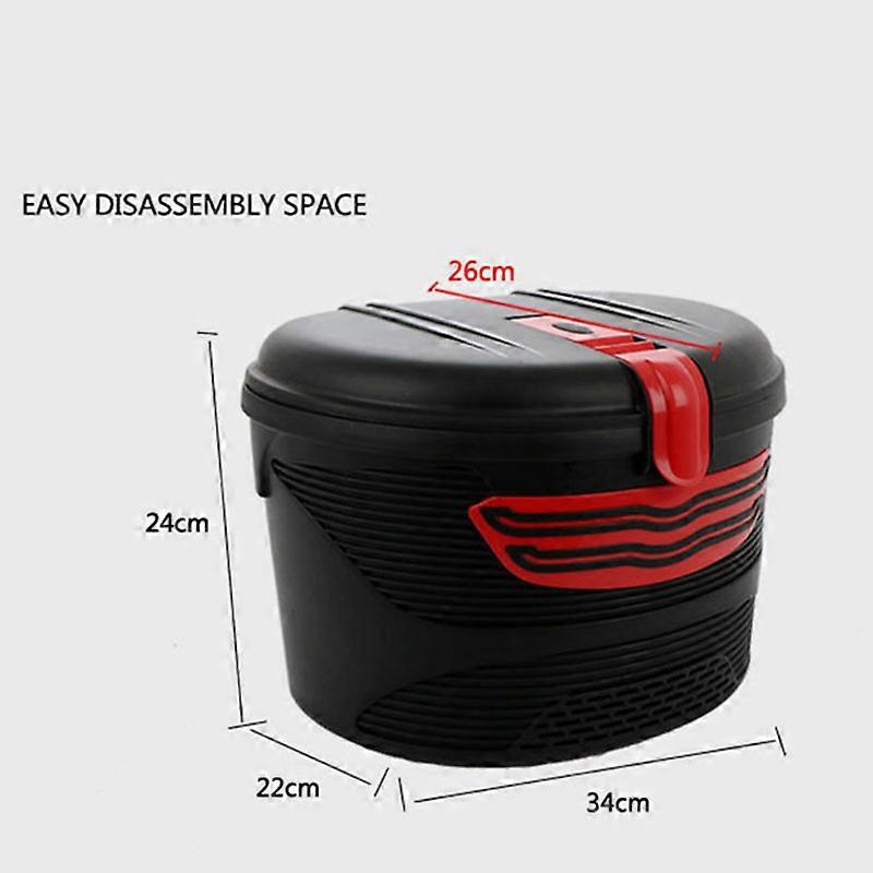 Electric Scooter Storage Front Carrying Basket with Lock for Foldable ...