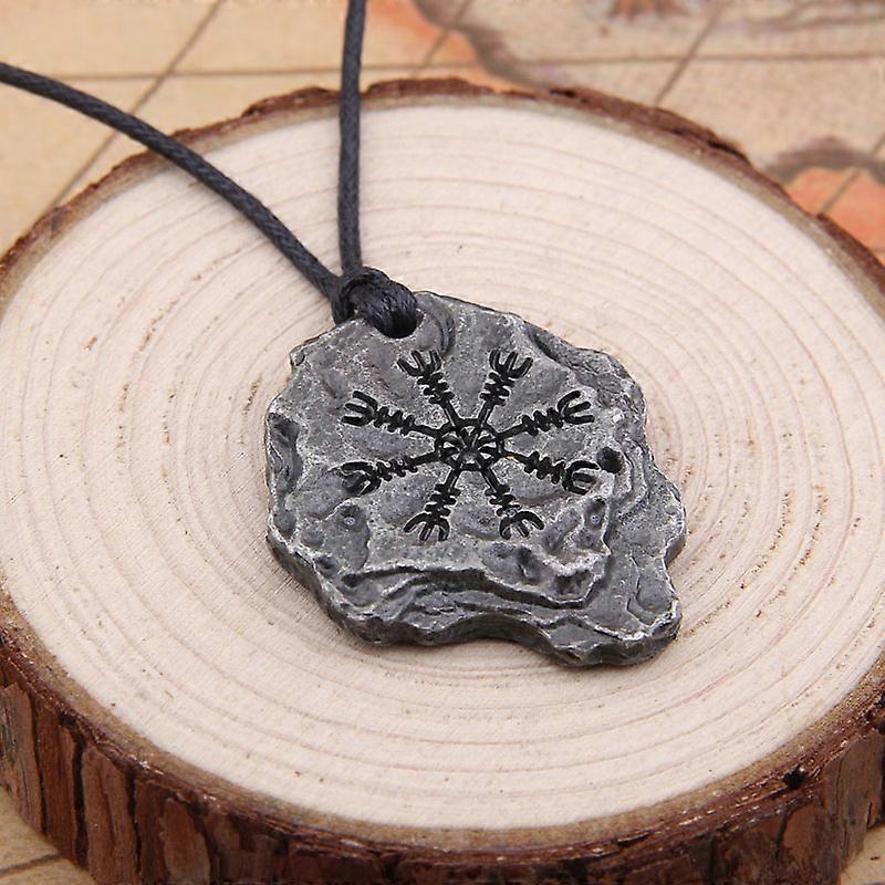 Viking Aegishjalmr or Helm of Awe Protection Rune Pendant Norse/Odin ...