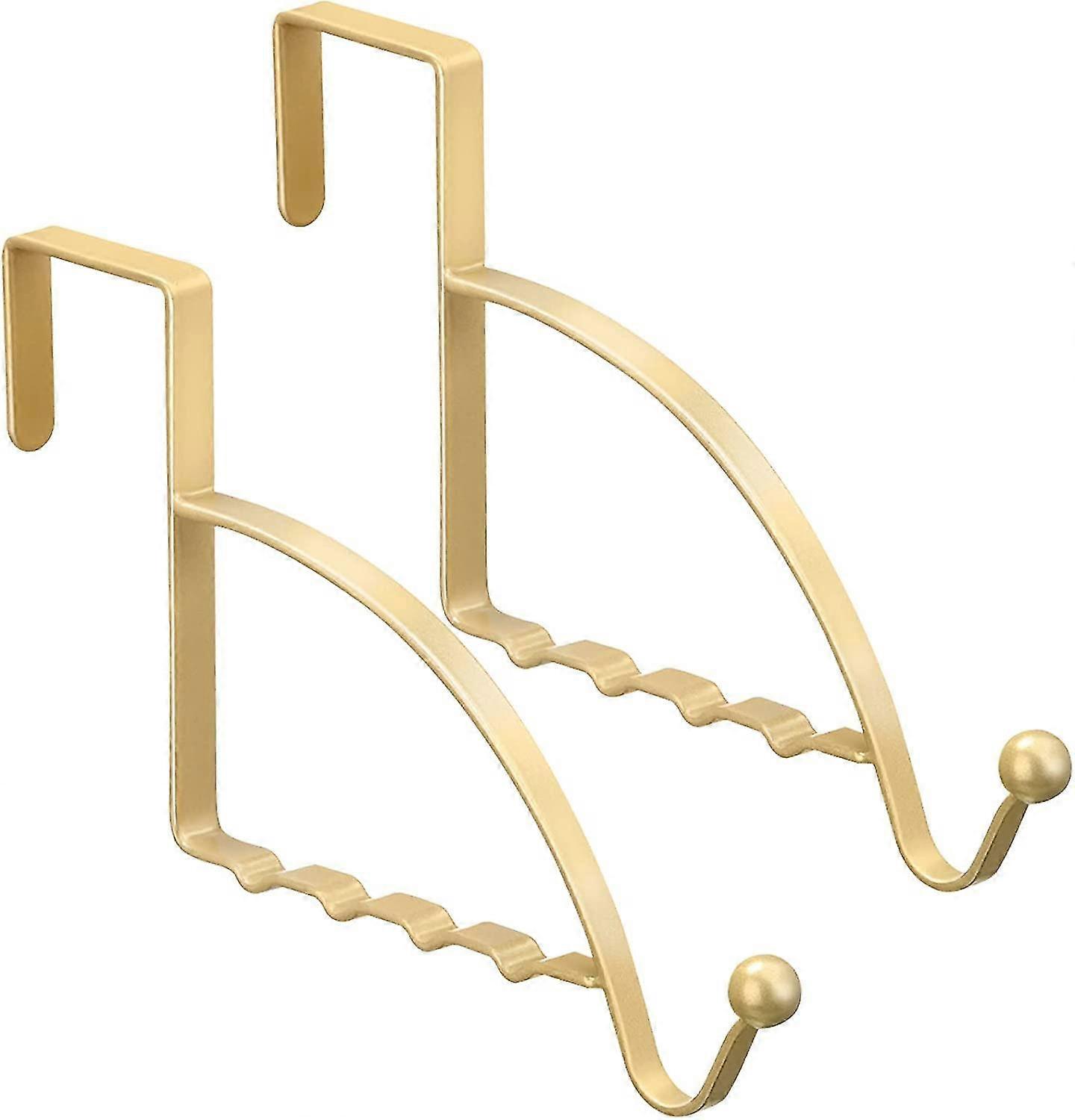 2 Pieces Over Door Hooks Over Door Hanger Sturdy Valet Hooks Door ...