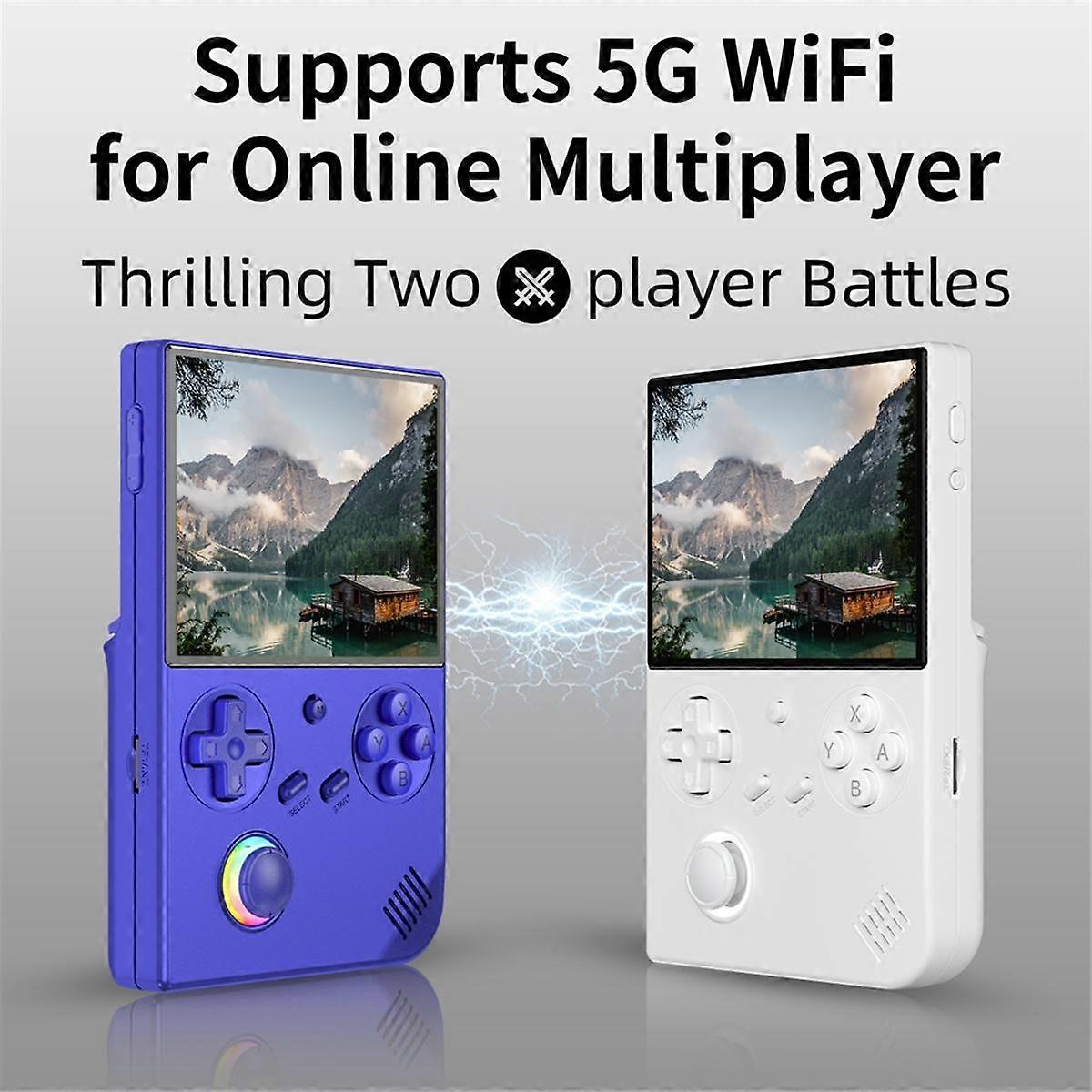 RG40XXV Retro Handheld Game Console 128G 8000+ Games 64 Bit Linux 4 ...