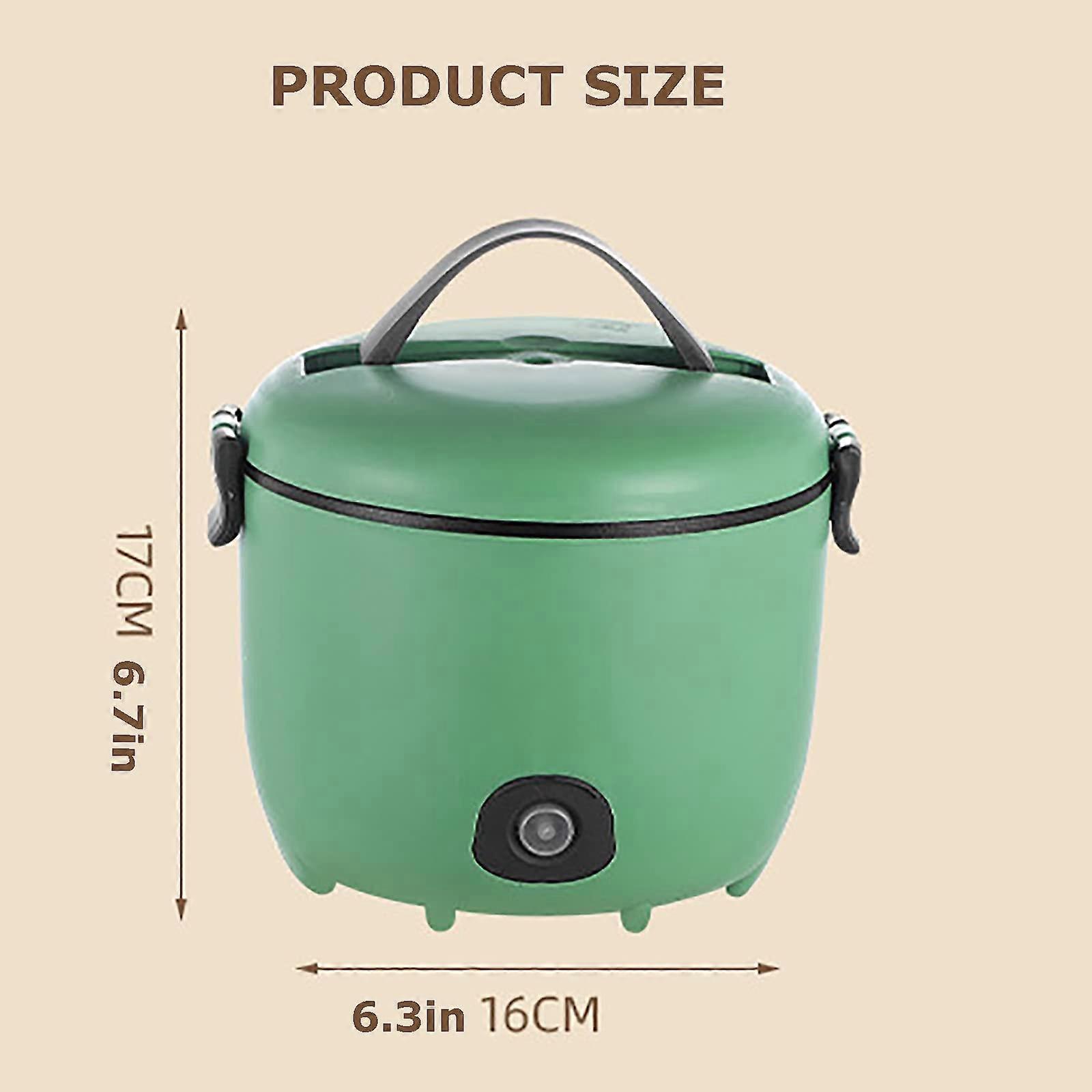 Mini Rice Cooker 1.8L Small Multicooker with Removable Non Stick Rice ...