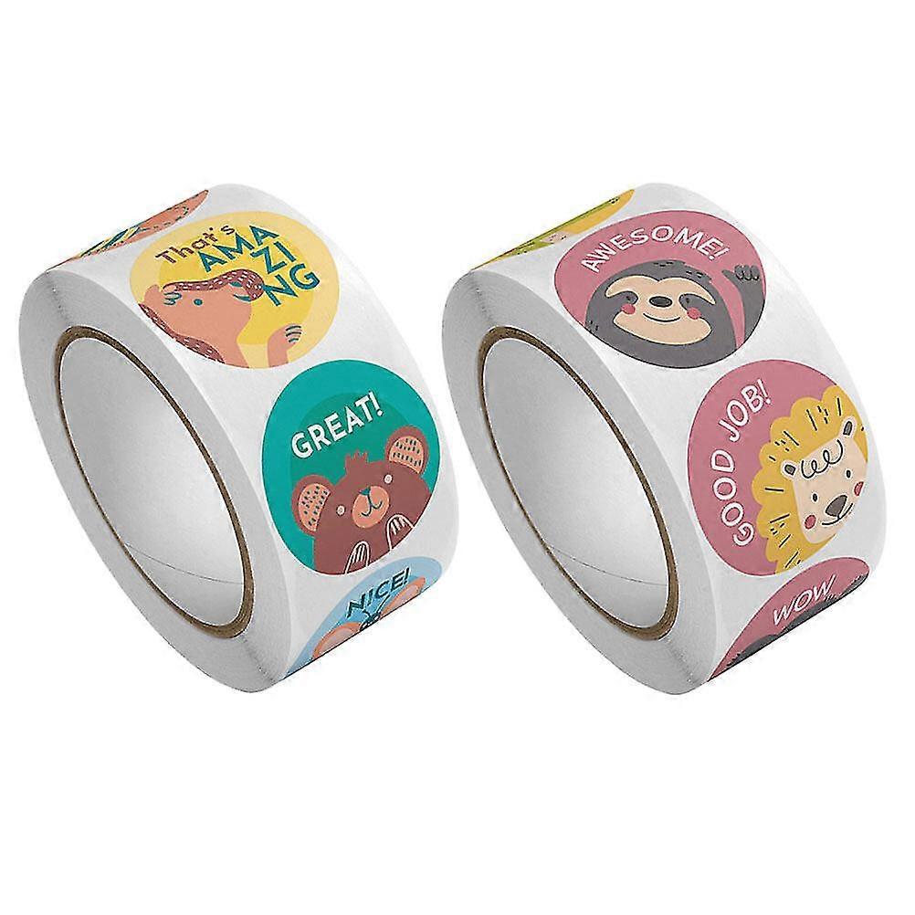 2 Rolls Of Motivational Stickers Teacher Decals Kids Encourage Decals ...