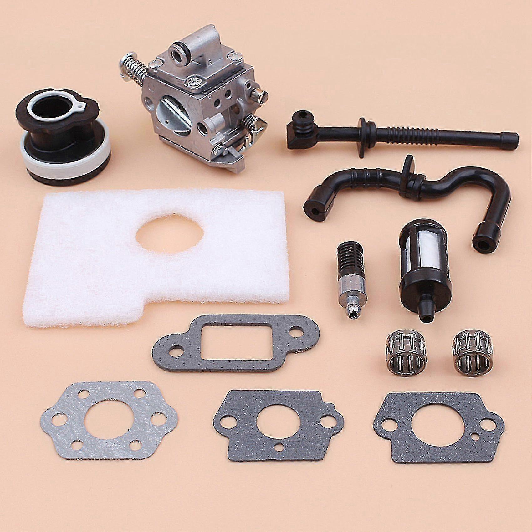 Carburetor Gasket Intake Manifold Bearing Fuel Hose Kit for STIHL MS180 ...