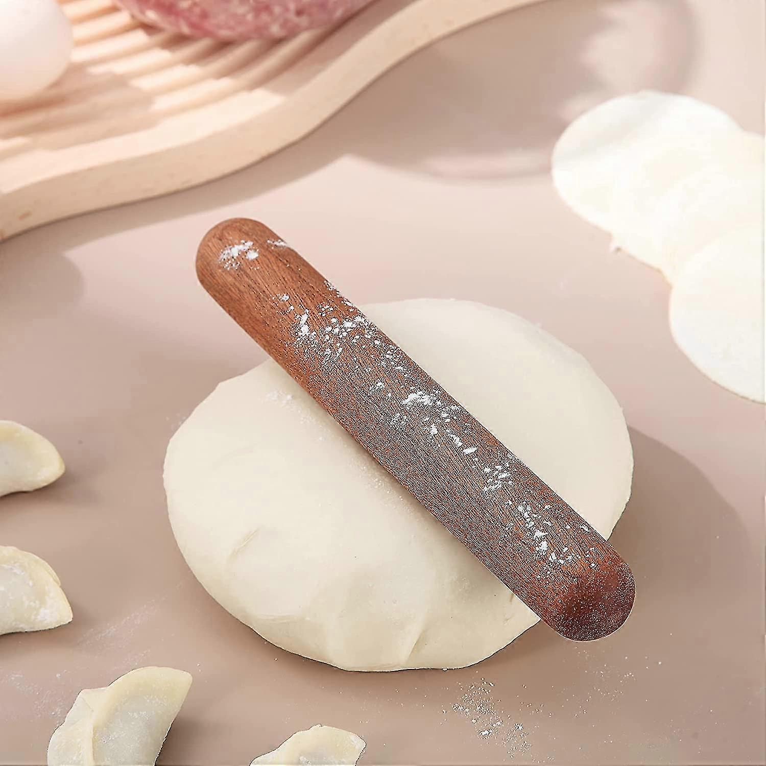 Rolling Pin For Baking, Wood Dough French Rolling Pins Pizza Dough ...