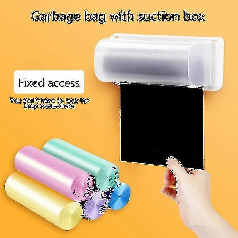 Durable Plastic Home Kitchen Bathroom Wall Mount Plastic Trash Bag ...