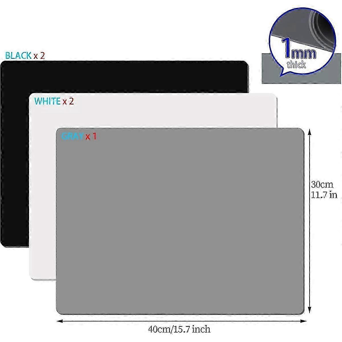 5pcs Silicone Mat 30 X 40 Cm, Non-stick Non- Baking Mat, Table Mat ...