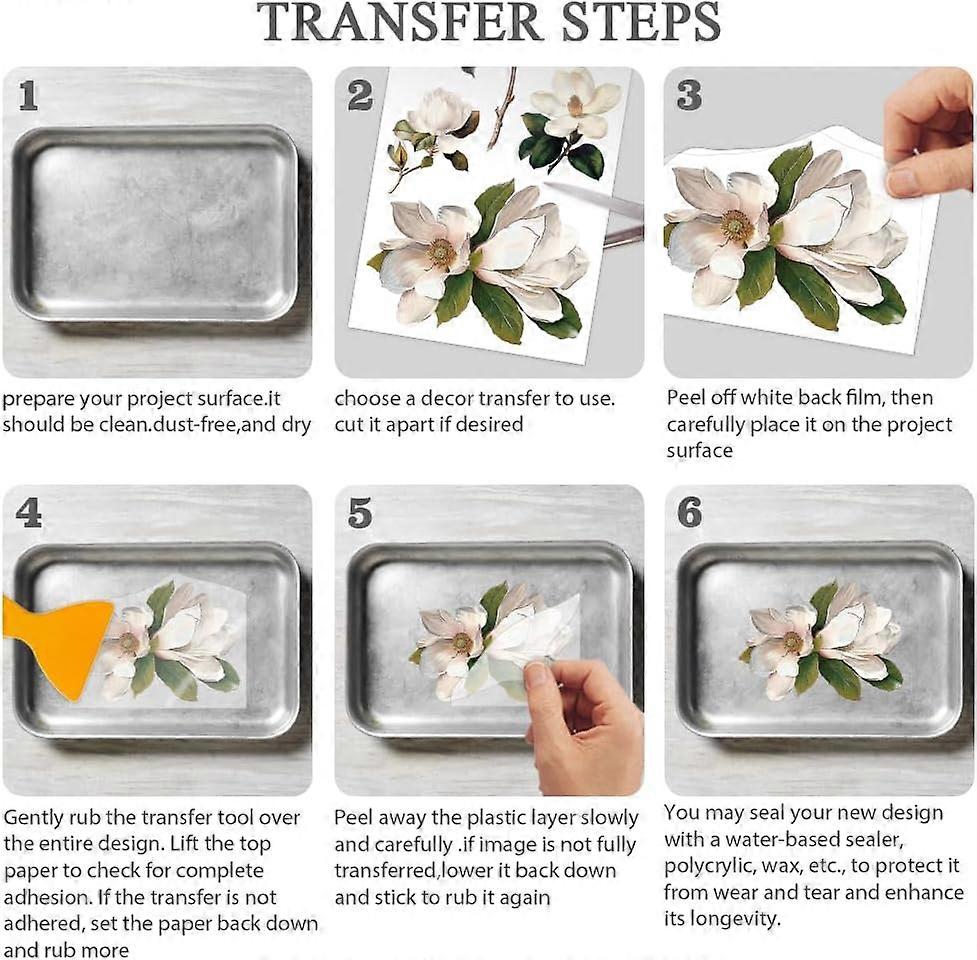 3pcs/Set Cartoon Cat Rub on Transfers for Furniture and Crafts 6x12 ...