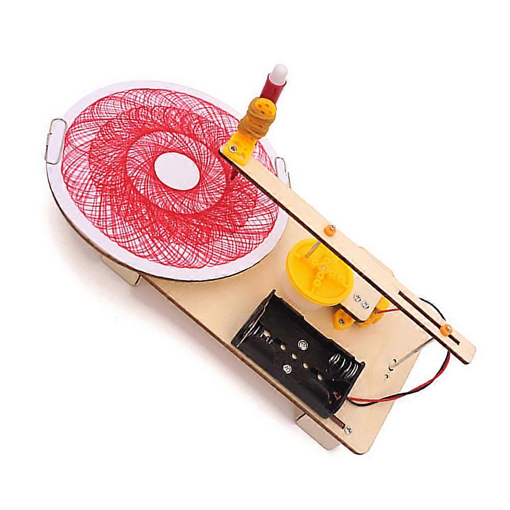 DIY Production Electric Plotter Kit Physical Experiment Educational Kid ...