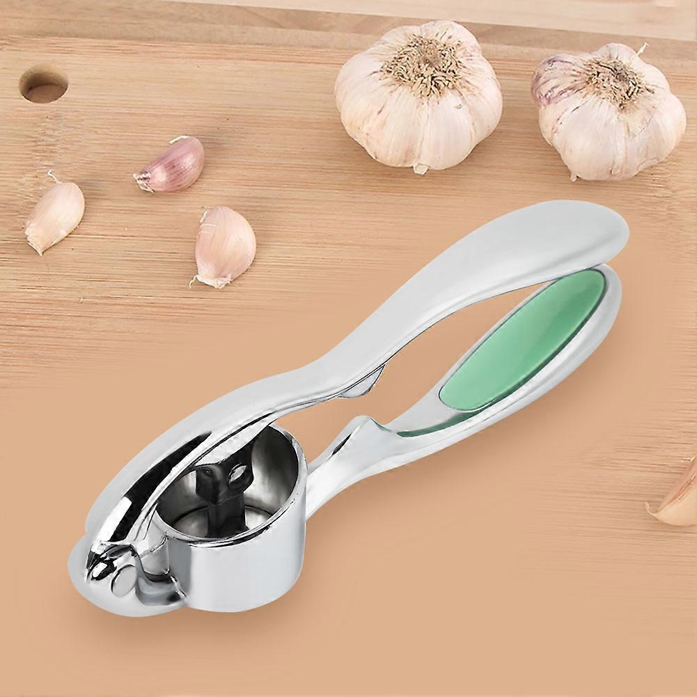 Zinc Alloy Metallic Garlic Press Crusher Squeezer Home Kitchen Mincer ...