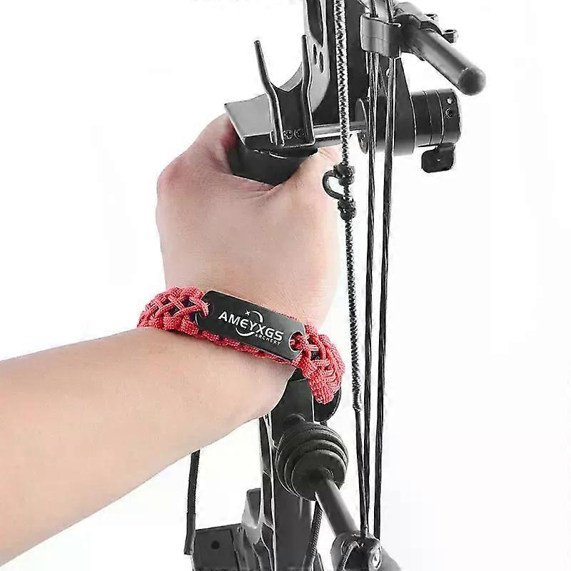 Compound Bow Archery Bow Wrist Sling Strap Braided Cord Para cord with ...