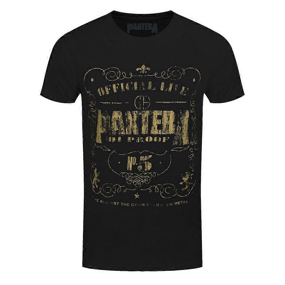 Pantera Unisex Adult 101 Proof Cotton T-Shirt | Fruugo US