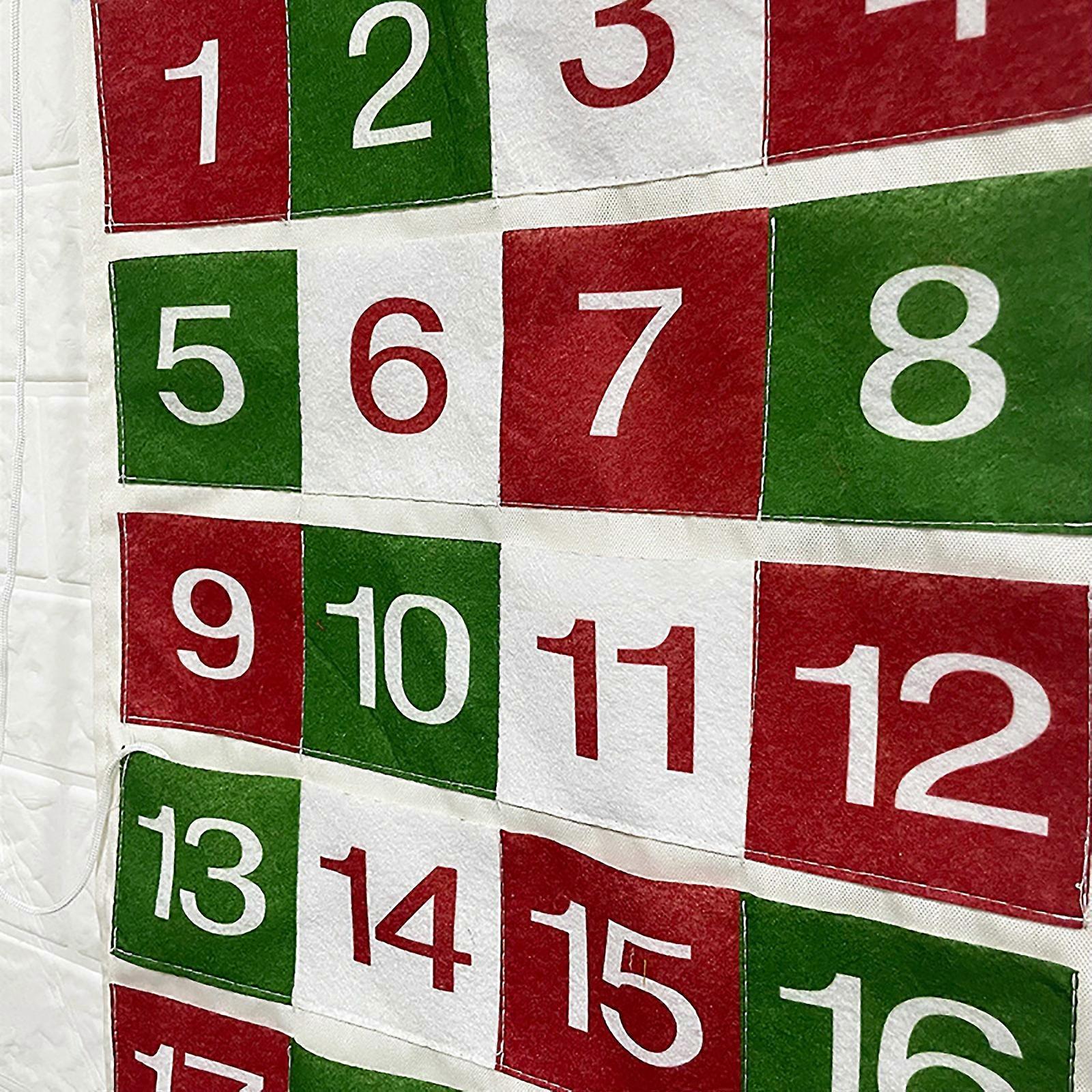 Fabric Advent Calendar Advent Calendar Empty Advent Calendar Hanging ...