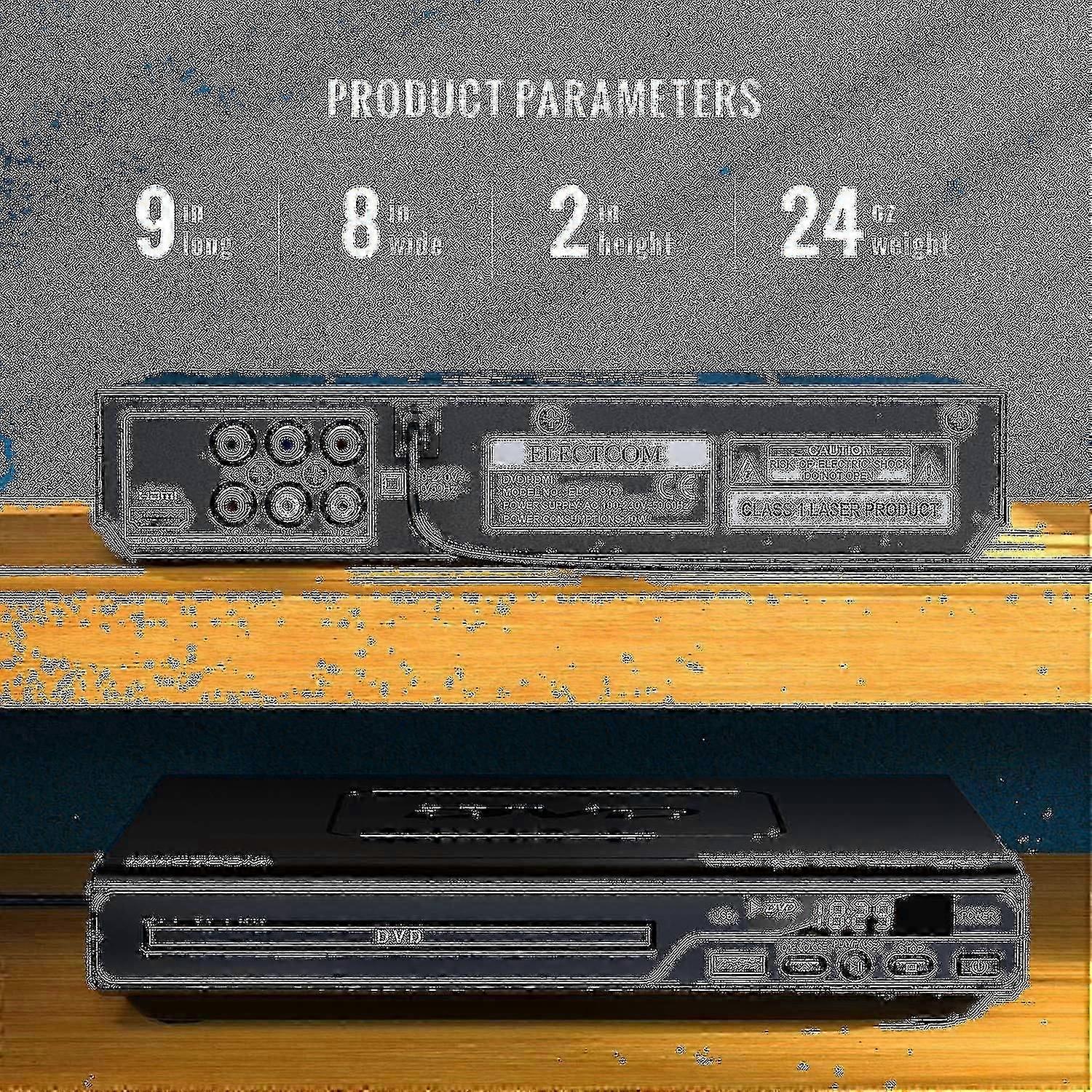 DVD Player For TV Blu-ray DVD Player With Remote Control Hdmi Cable ...