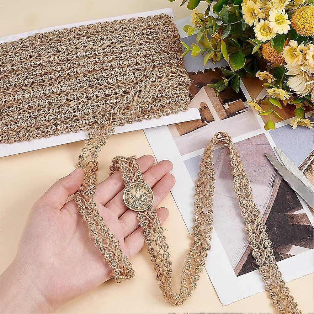 17mm Gimp Braid Trim 15 Yards Braided Jute Ribbon Fabric Trim Lace Trim ...