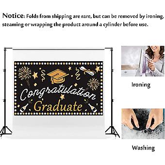 Graduation Backdrop 71" X 45", Extra Large Congratulations Graduation ...