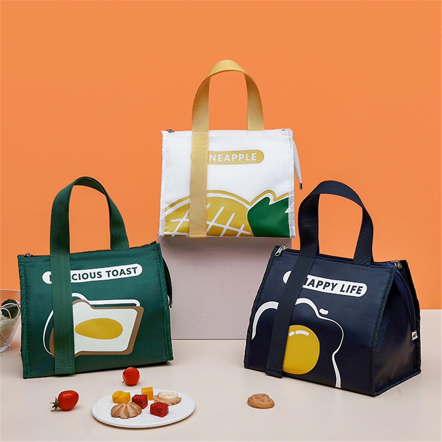 Bento Bag Large Capacity Waterproof Oxford Cloth Lunch Bento Heat ...