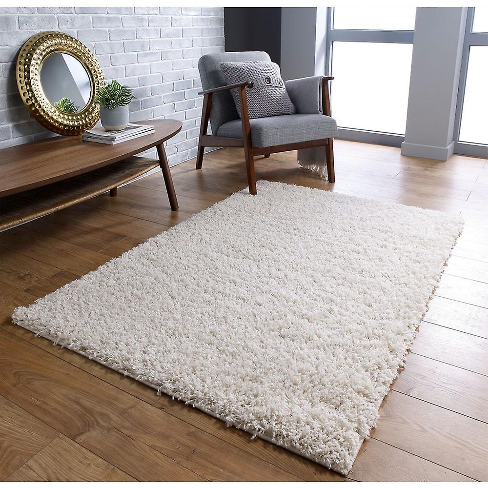 Isla Cream Rectangle Rugs Plain/Nearly Plain Rugs | Fruugo UK
