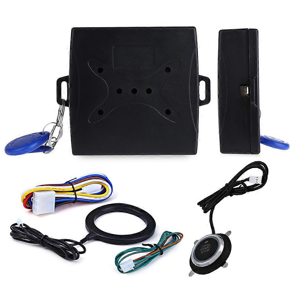 Auto Car Key Systems Key blade Alarm Engine Starline Push Button Start ...