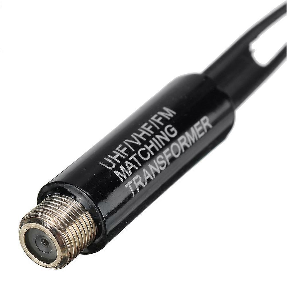 10 PCS UHF VHF FM 75-300 Ohm TV Antenna Adapter Matching Transformer ...