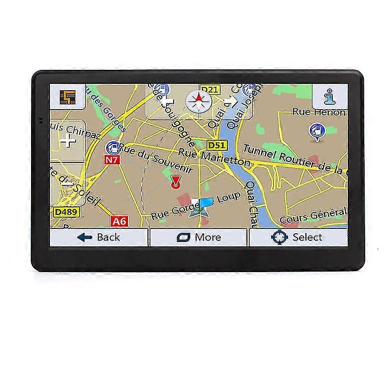 7" Inch Touchscreen Car & Truck Gps Navigation Navigator Sat 8gb 256mb ...