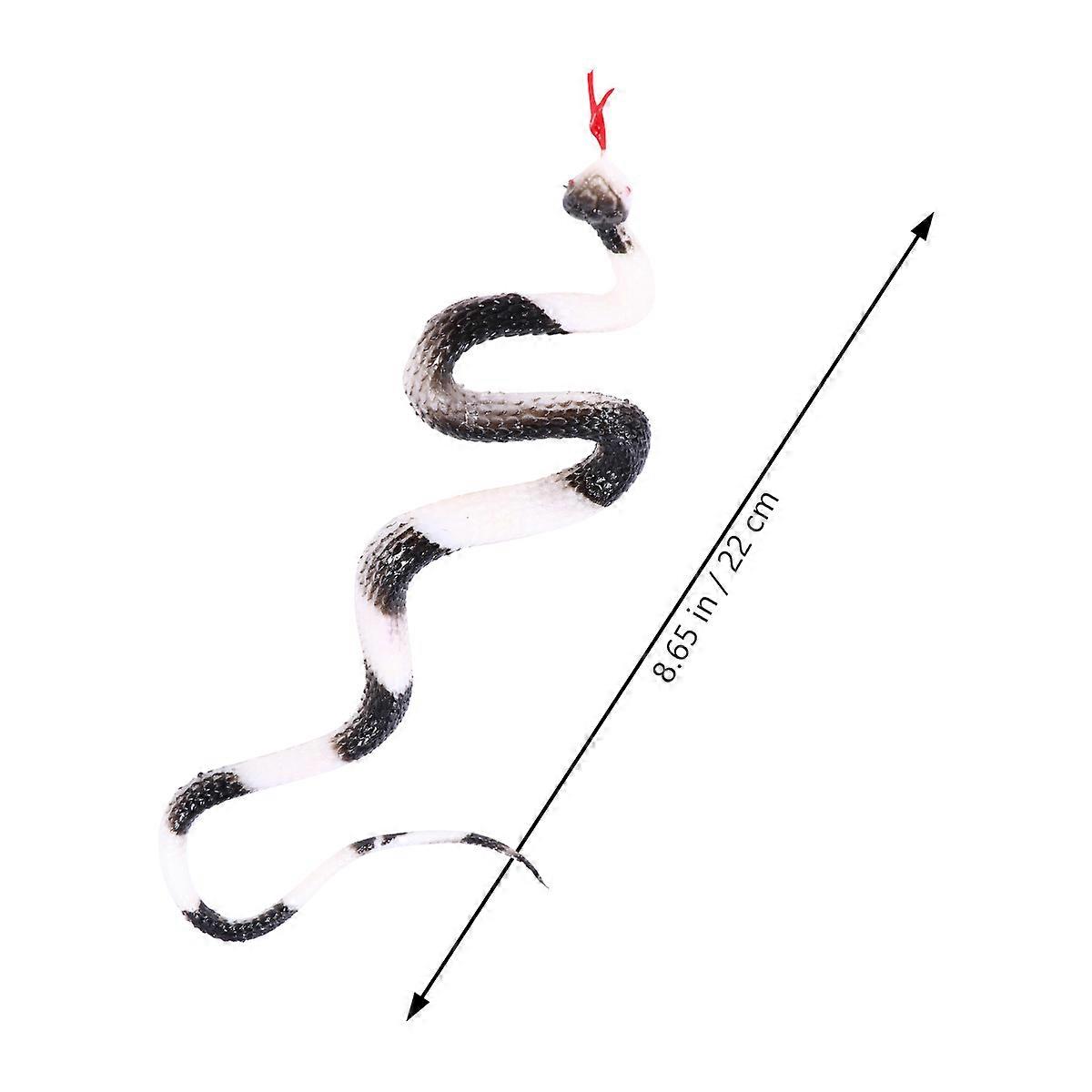 Realistic Rubber Snakes Toys Scary Fake Snake Rubber Snake Tricky Toy ...