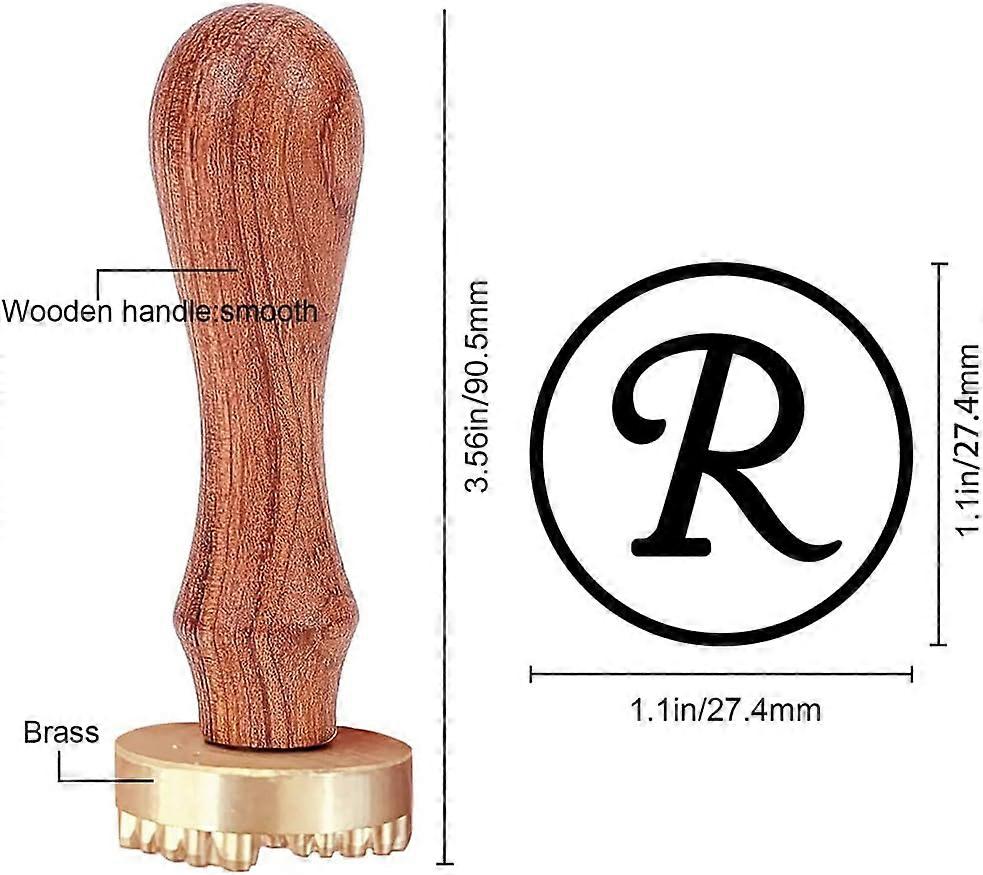 Ice Stamp Letter R Ice Cube Stamp Ice Branding Stamp with Removable ...