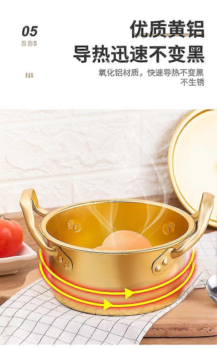 Noodle Pot Double Handle Soup Pot Kitchen Cooking Pot Metal Sauce Pan ...