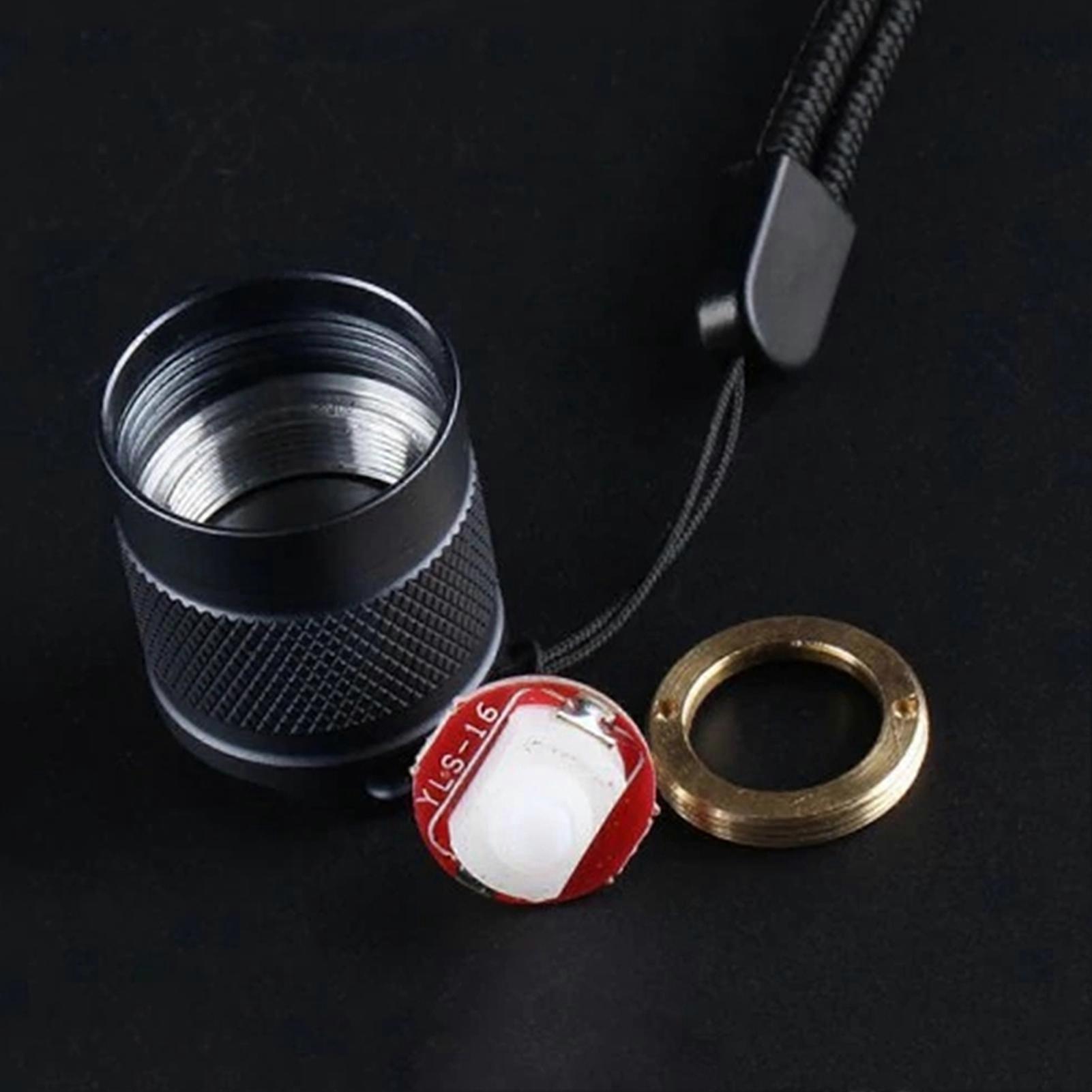 Convoy S2+ Flashlight, 18650 LED Flashlight Handheld Torch Light with ...