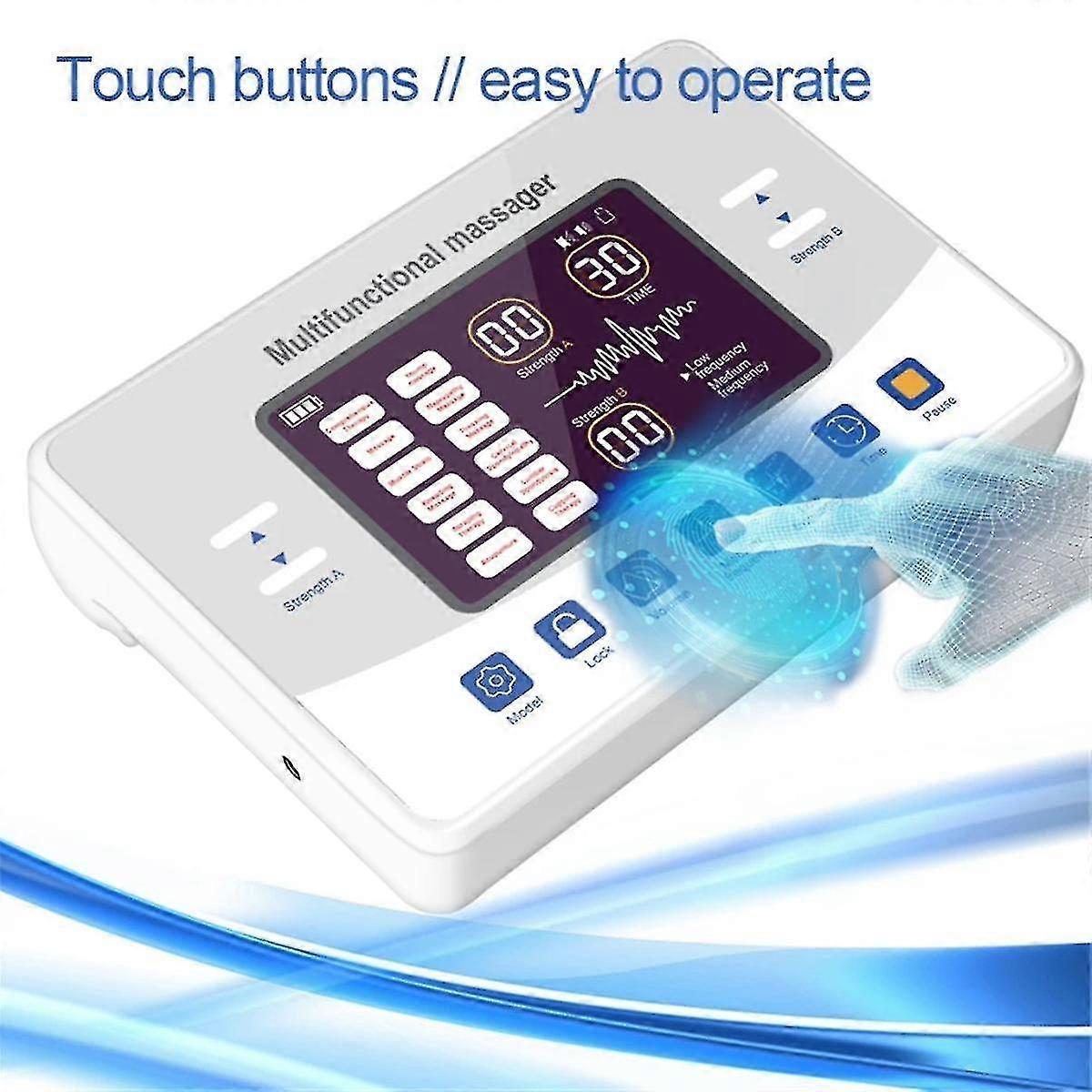 Multi functional physiotherapy instrument dredges channels and ...