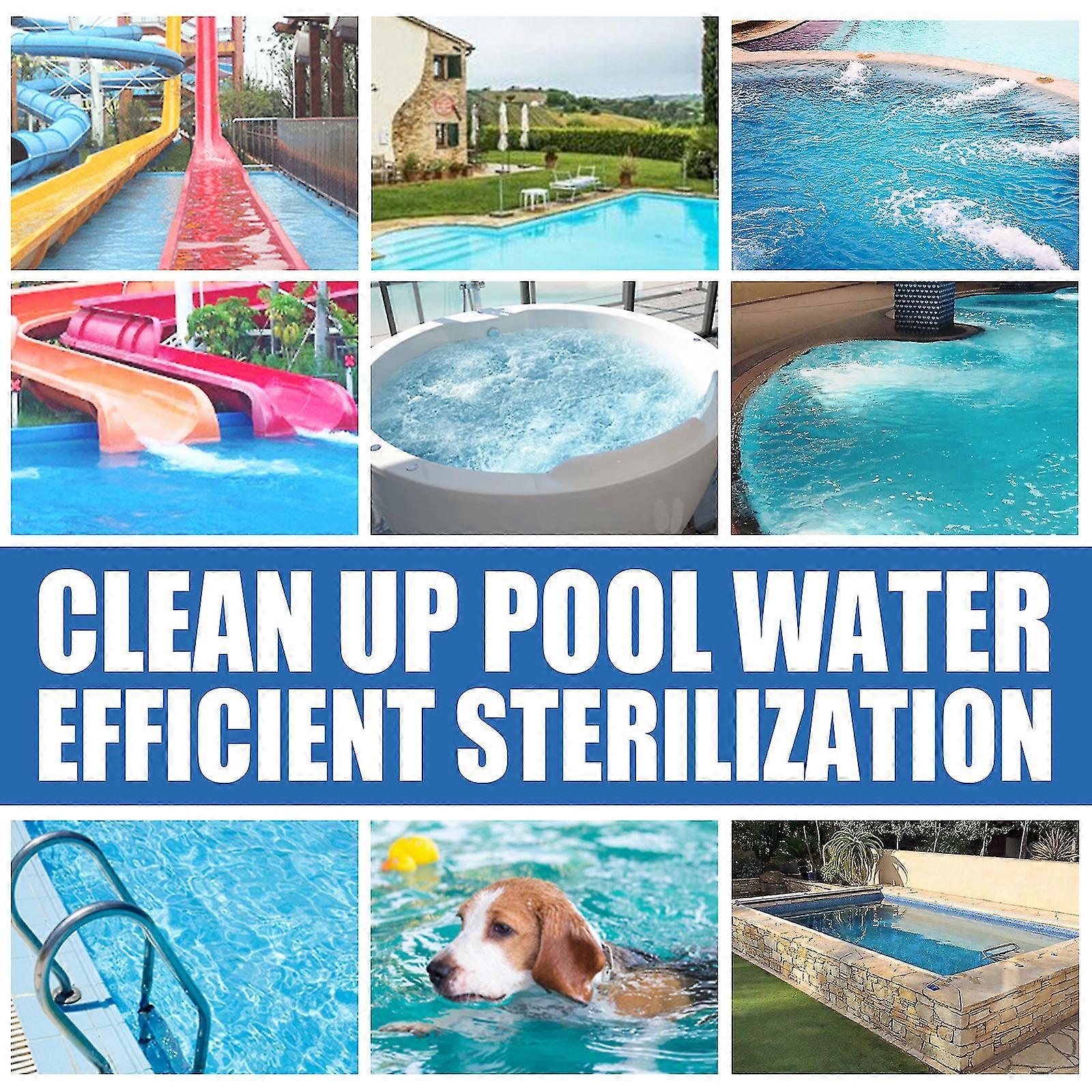 Pool cleaning effervescent tablets 100g water quality cleaning tablets ...