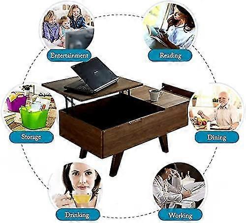 Pair Folding Lift Tray Mechanism Lift Up Spring Hinge For Coffee Table ...