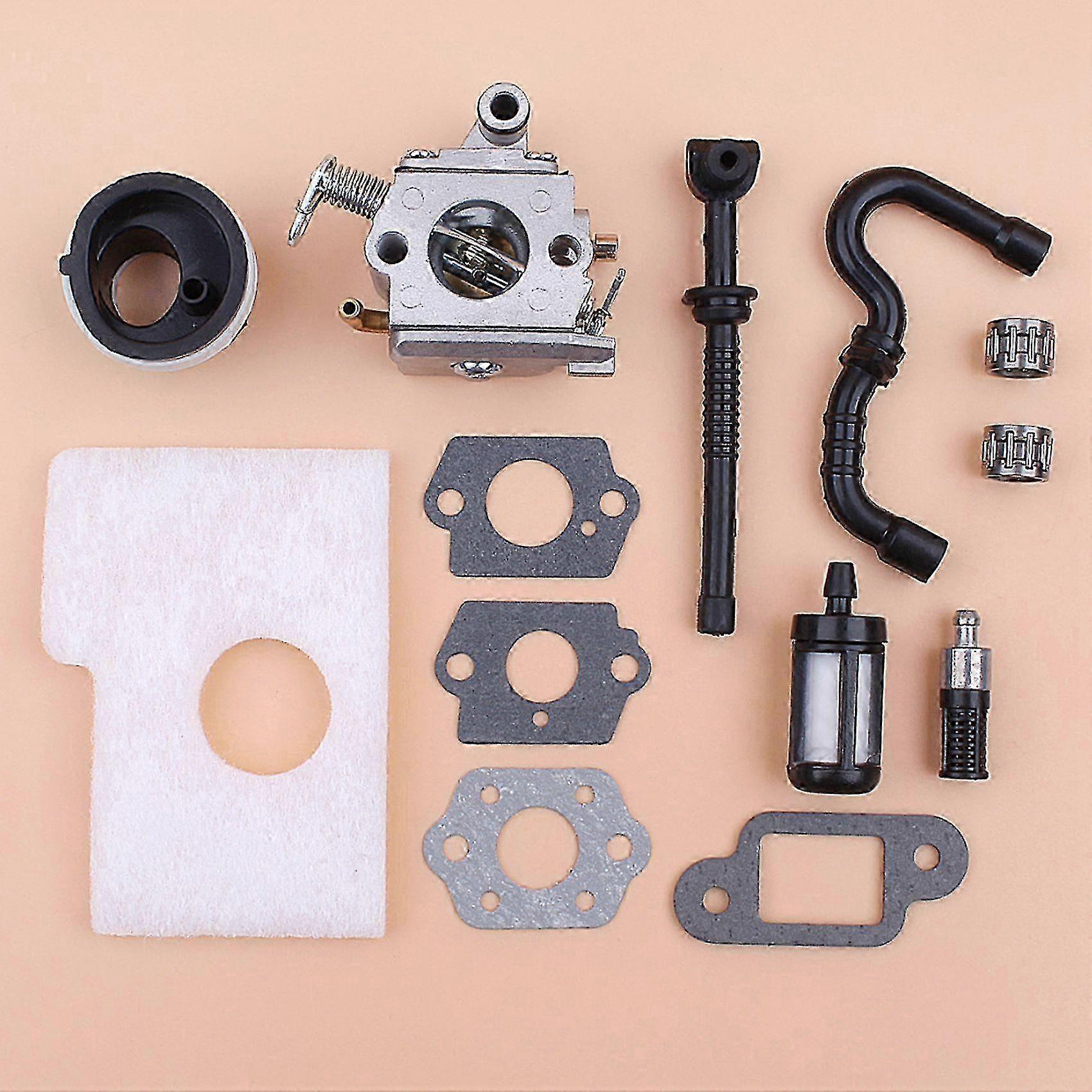 Carburetor Gasket Intake Manifold Bearing Fuel Hose Kit for STIHL MS180 ...