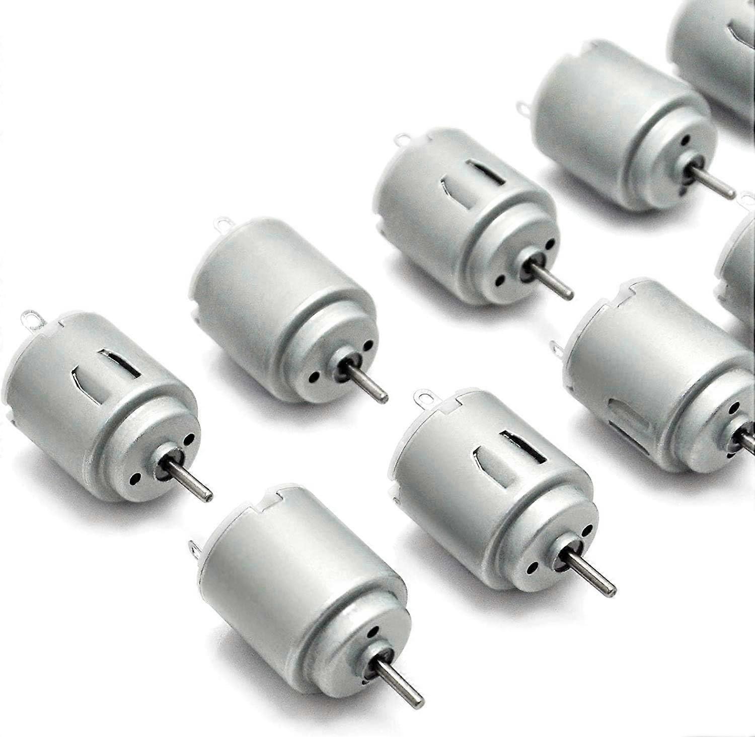 10Pcs DC Motor 140 Mini Electric Motor DC 3-5V 6300 RPM for DIY | Fruugo UK