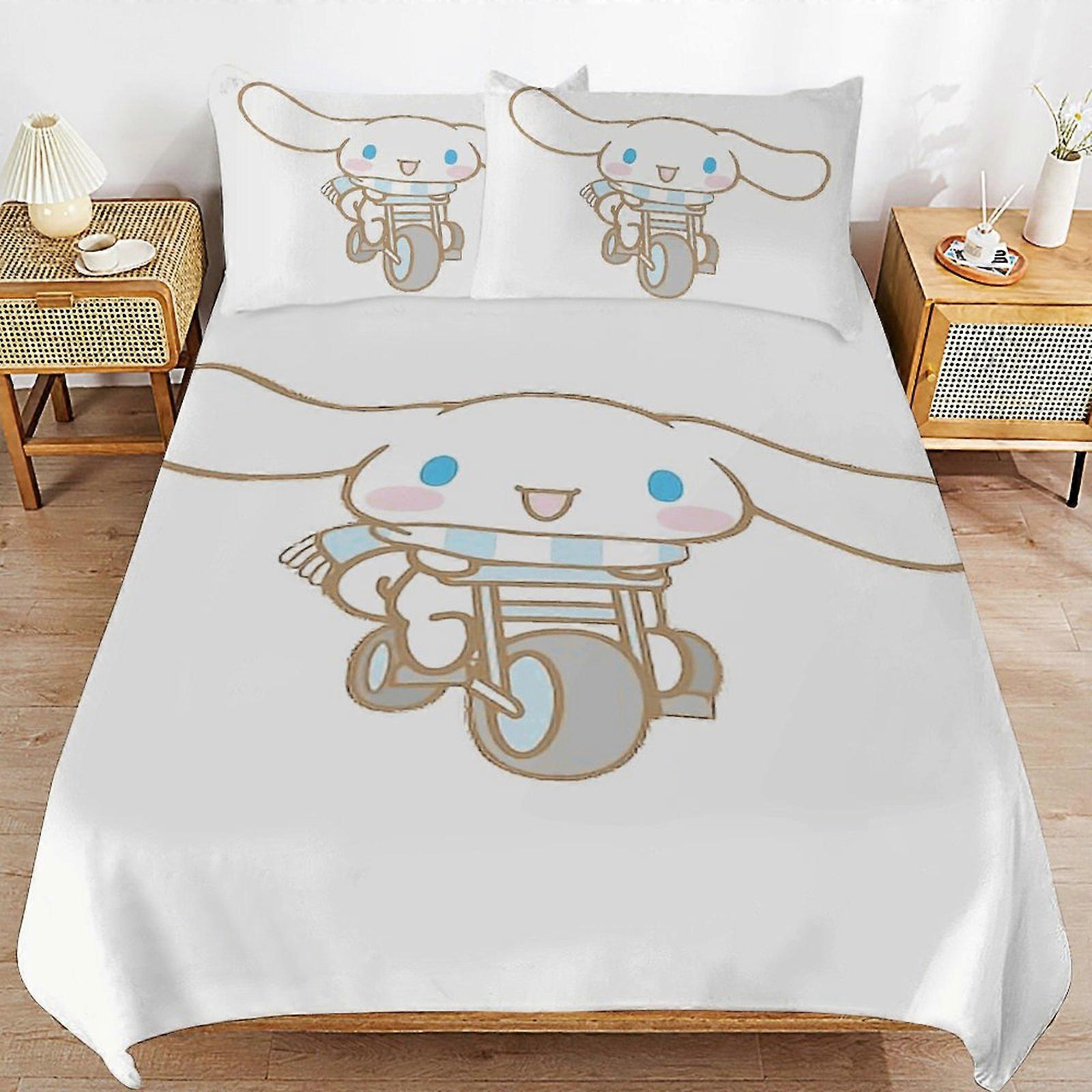 Bedding set JP328 Cute Cinnamoroll Cartoon Duvet Cover Set Bedding Set 1 Duvet Cover And 2 ...