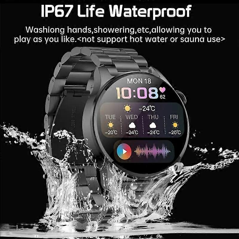 For Hauwei GT3 Pro Smart Watch Adult 390*390 HD Screen Heart Rate ...