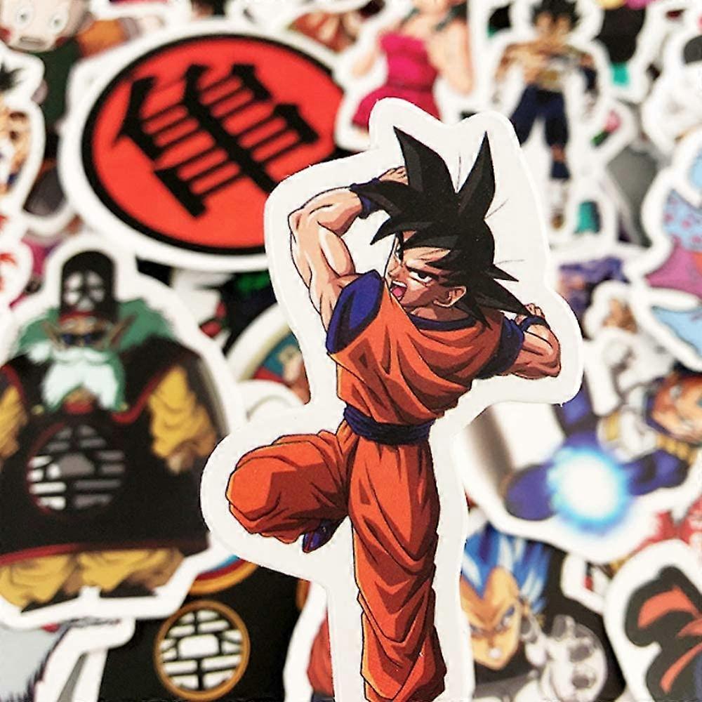 Dragon Ball Z Sticker Pack 50pcs Dragon Ball Laptop Sticker Waterproof ...