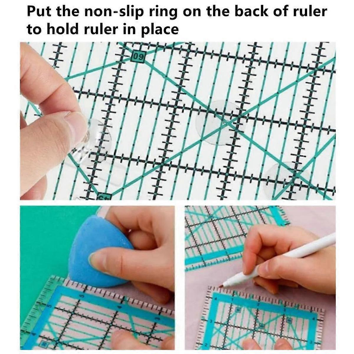 4pcs Quilting Rulers,Quilting Rulers and Templates,Square Quilting ...