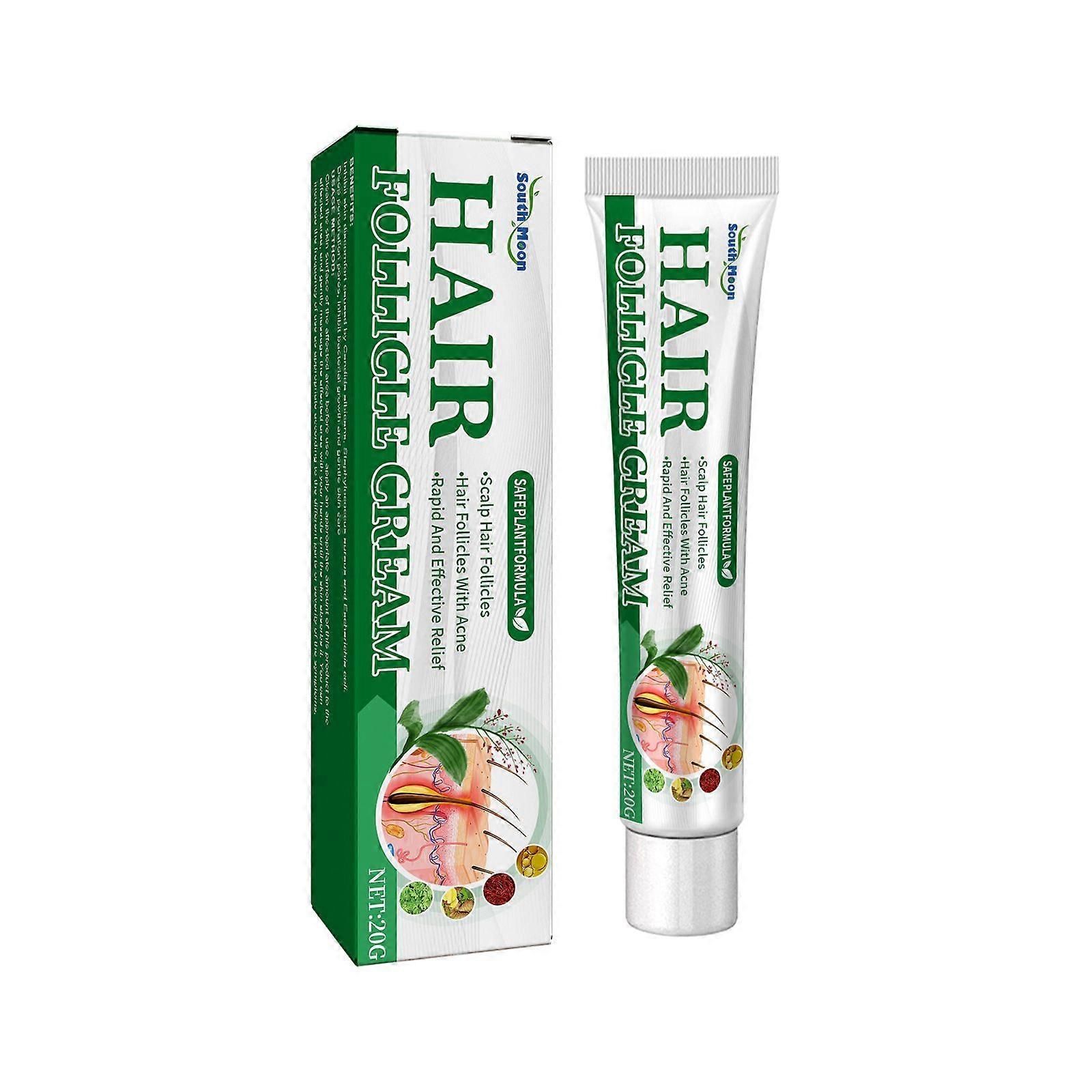 3PCS Hair Follicle Cream Treat Scalp Hair Folliculitis Skin ...