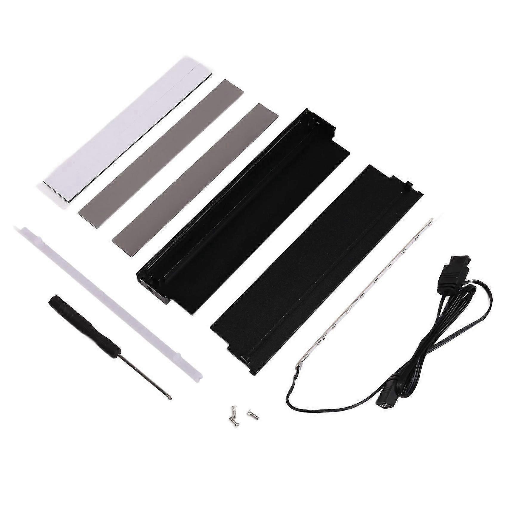 5V-3PIN ARGB RAM Heatsink Cooler Memory Cooling Vest DDR3 DDR4 DDR5 Memory Heatsink for Desktop ...