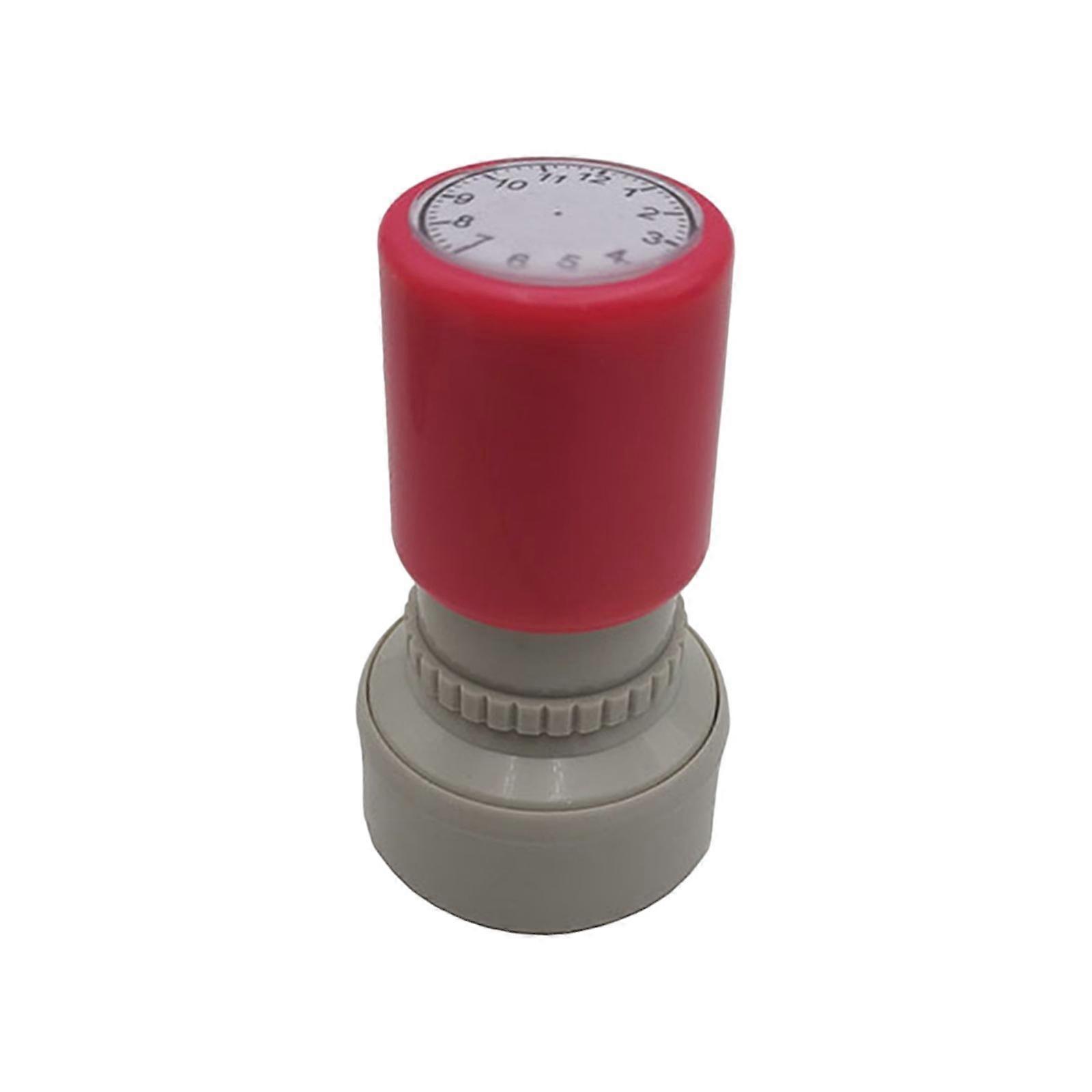 Clock Stamp Time Stamp Student Teaching Tools Round Teacher Stamp ...