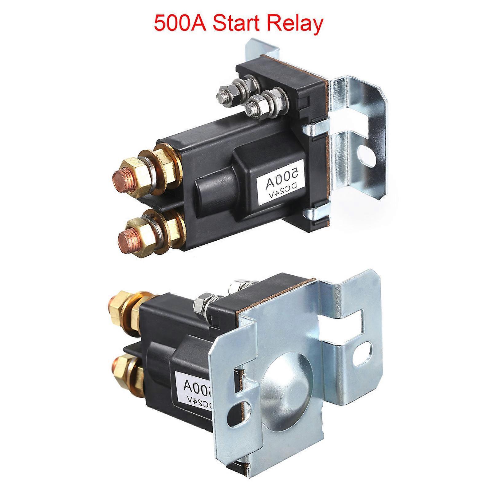 Portable 24V 500A Large Current DC Relay Dual Cells Isolator Forklift ...