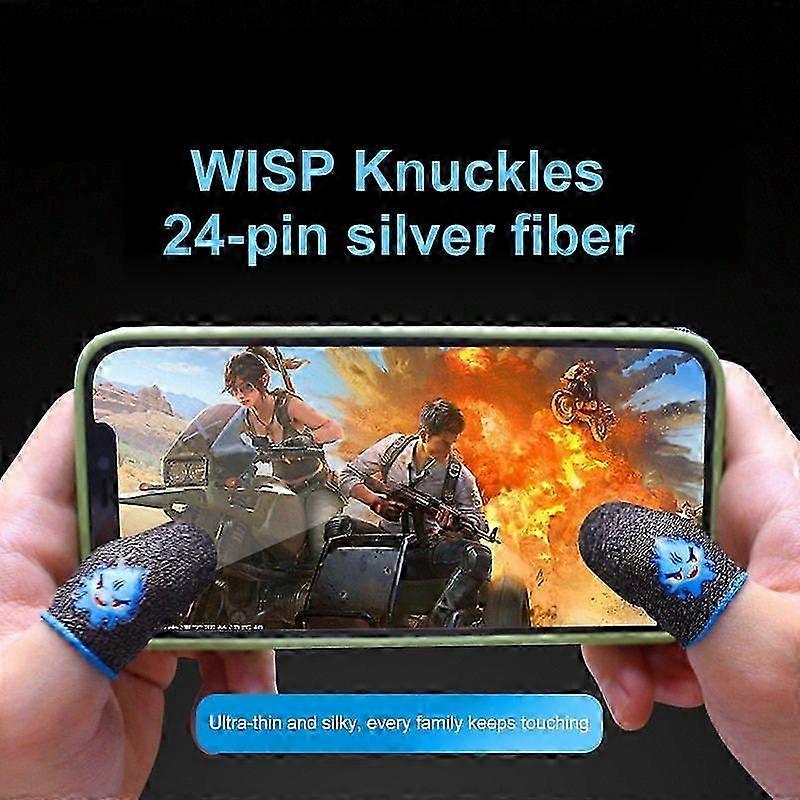 1Pair Finger Sleeve For PUBG Mobile Game Finger Cover Breathable Game ...