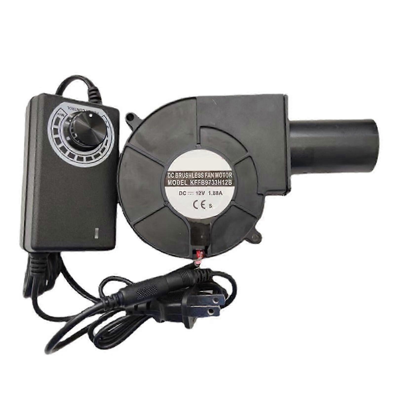 12V DC Blower Fan with Variable Speed Controller, Air Duct System for ...